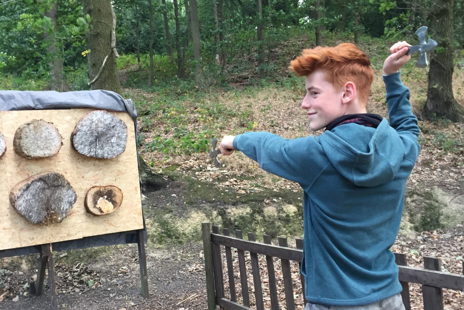 Axe Throwing – Woolley Edge Campsite